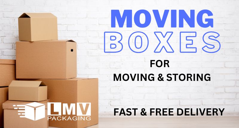 Moving Boxes - Storage Cardboard Boxes in Ampere